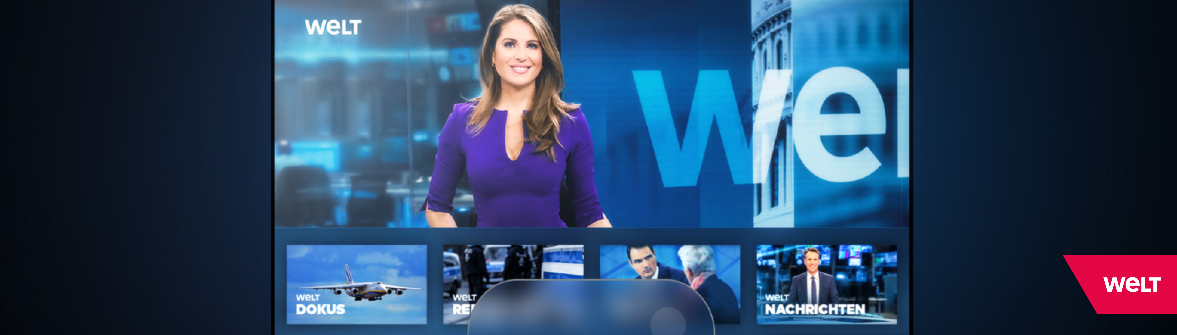 WELT STARTET NEUES HBBTV-ANGEBOT — Visoon